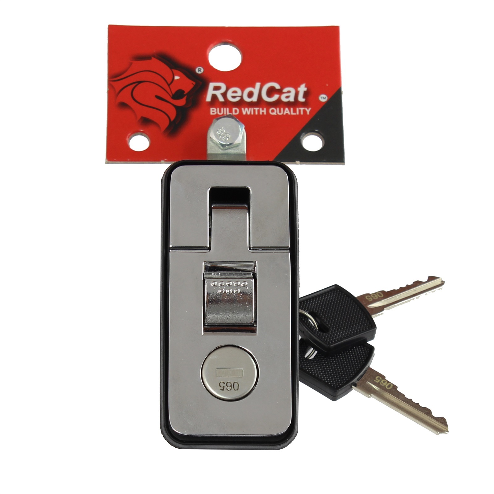 Small chrome pop lock key 065
